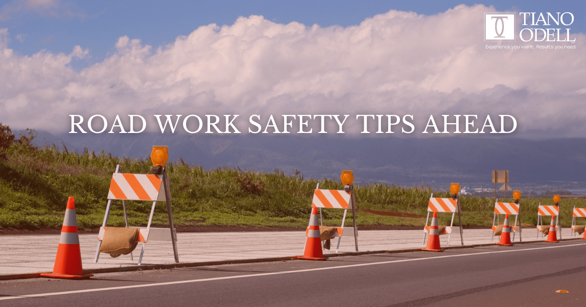 Road Work Safety Tips Ahead