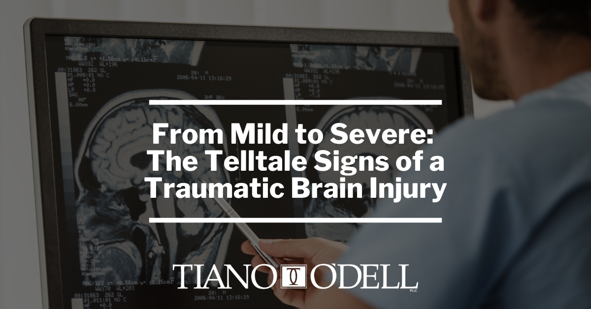 From Mild to Severe: The Telltale Signs of a Traumatic Brain Injury